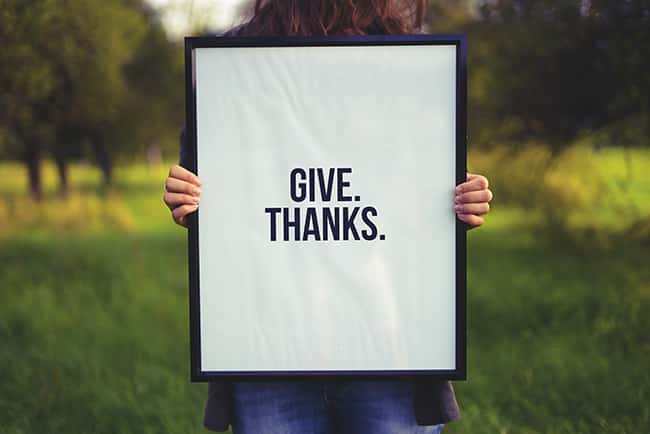 Thanksgiving: The Practical Act of Giving Thanks